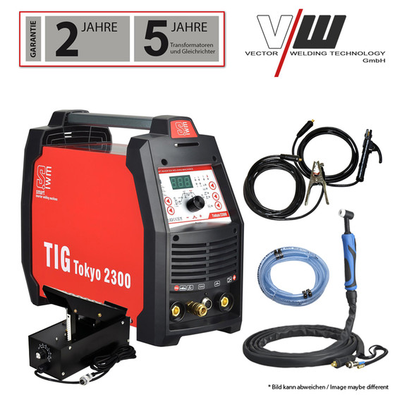 SET:VECTOR Welding machine DC TIG TW230 Plus Inverter TIG ARC MMA STICK ...