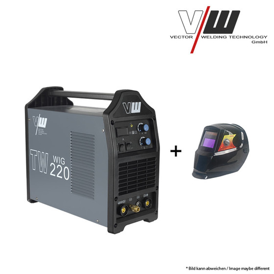 SET:VECTOR Welding machine DC TIG TW220 Plus Inverter TIG ARC MMA STICK ...